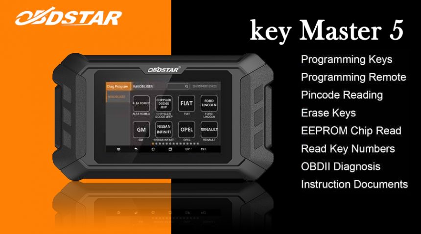 OBDSTAR X300 Pro4 (Key Master 5) Full Version - Auto Tools SA