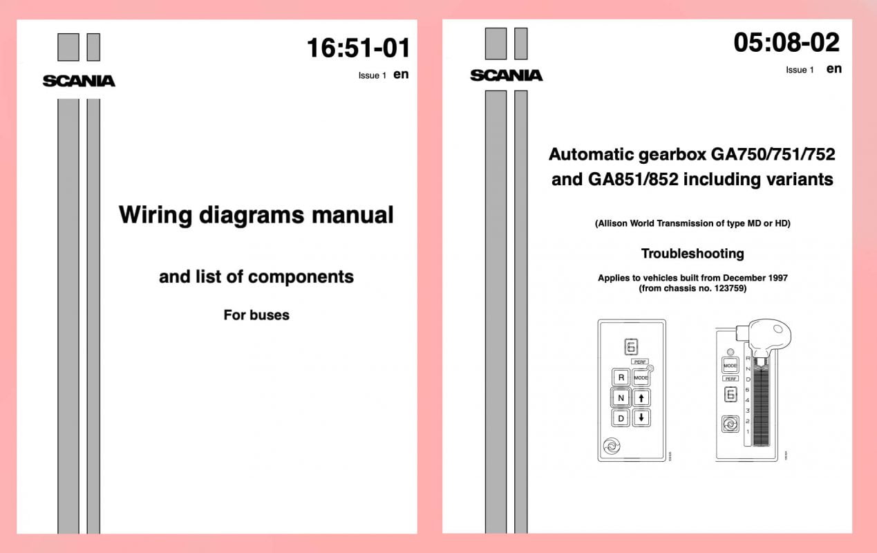 Scania Trucks Workshop Repair Manuals & Spares Catalogue - Auto Tools SA