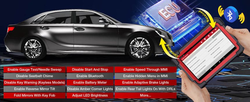 Launch CRP919BT (Bluetooth VCI) - Auto Tools SA