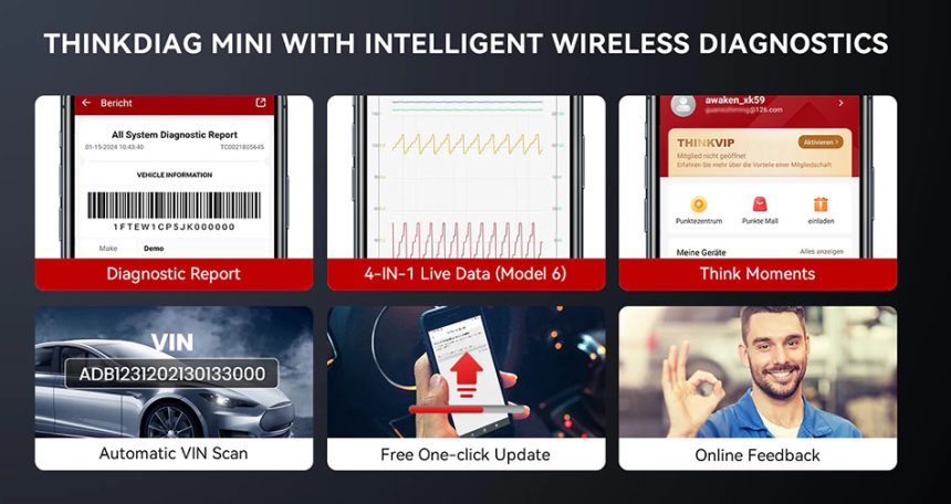 Thinkdiag Mini - All Systems Diagnostics, All Car Brands, Free Software ...